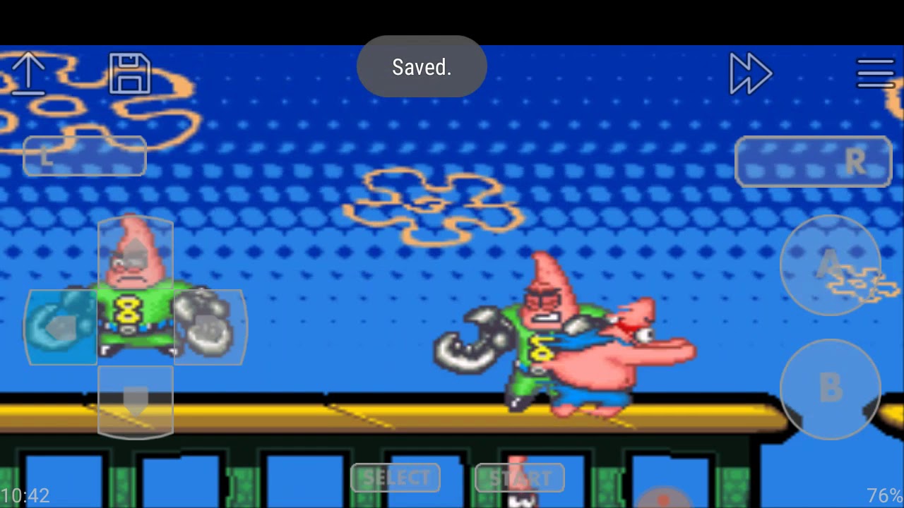 SpongeBob SquarePants: Creature From The Krusty Krab (GBA) Starfish-Man ...