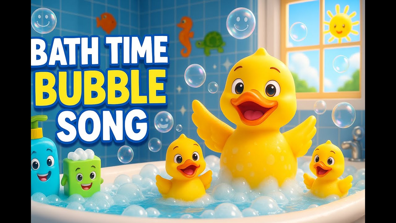 🎶 Bath Time Bubble Song! 🫧 - YouTube