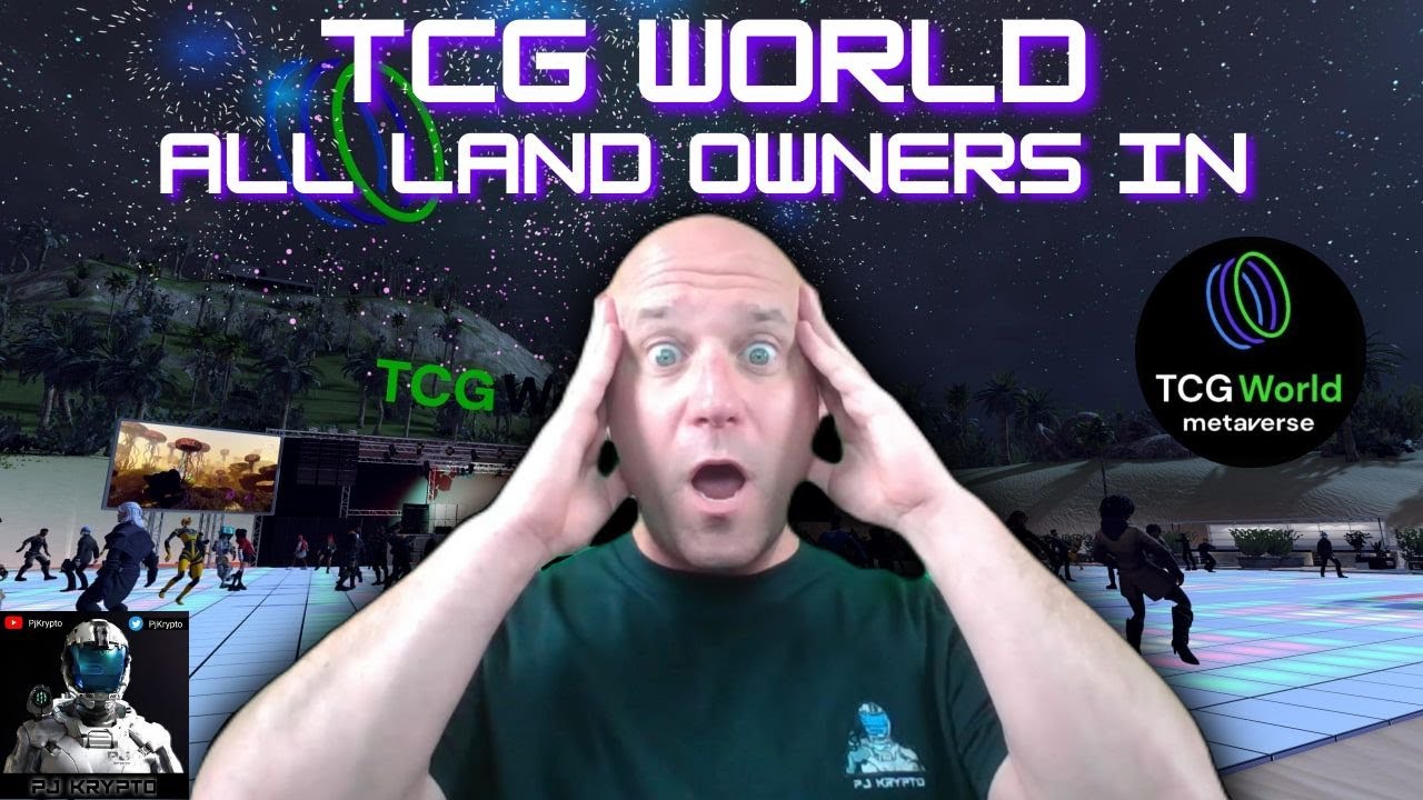 TCG WORLD METAVERSE OPEN TO ALL LAND OWNERS - YouTube