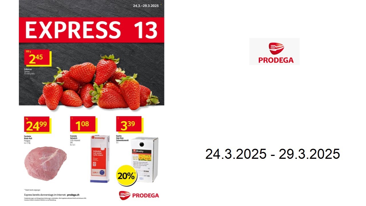 Prodega Prospekt - Express 13 - 24.3. - 29.3.2025 - YouTube