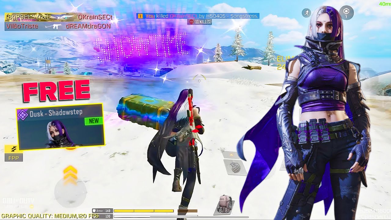 *NEW* FREE DUSK SHADOWSTEP 😍 IN COD MOBILE | 5th ANNIVERSARY SPECIAL ...