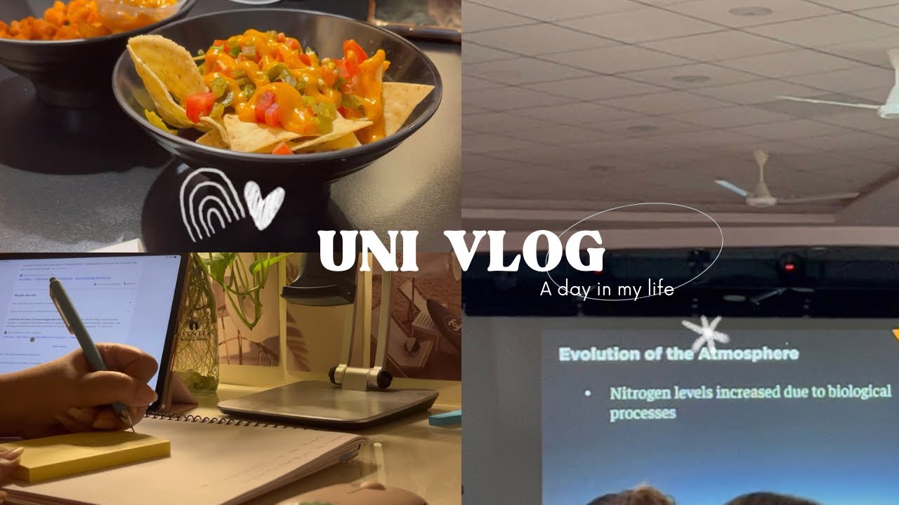 UNI VLOG📝: completing assignments, early classes, day in my life - YouTube