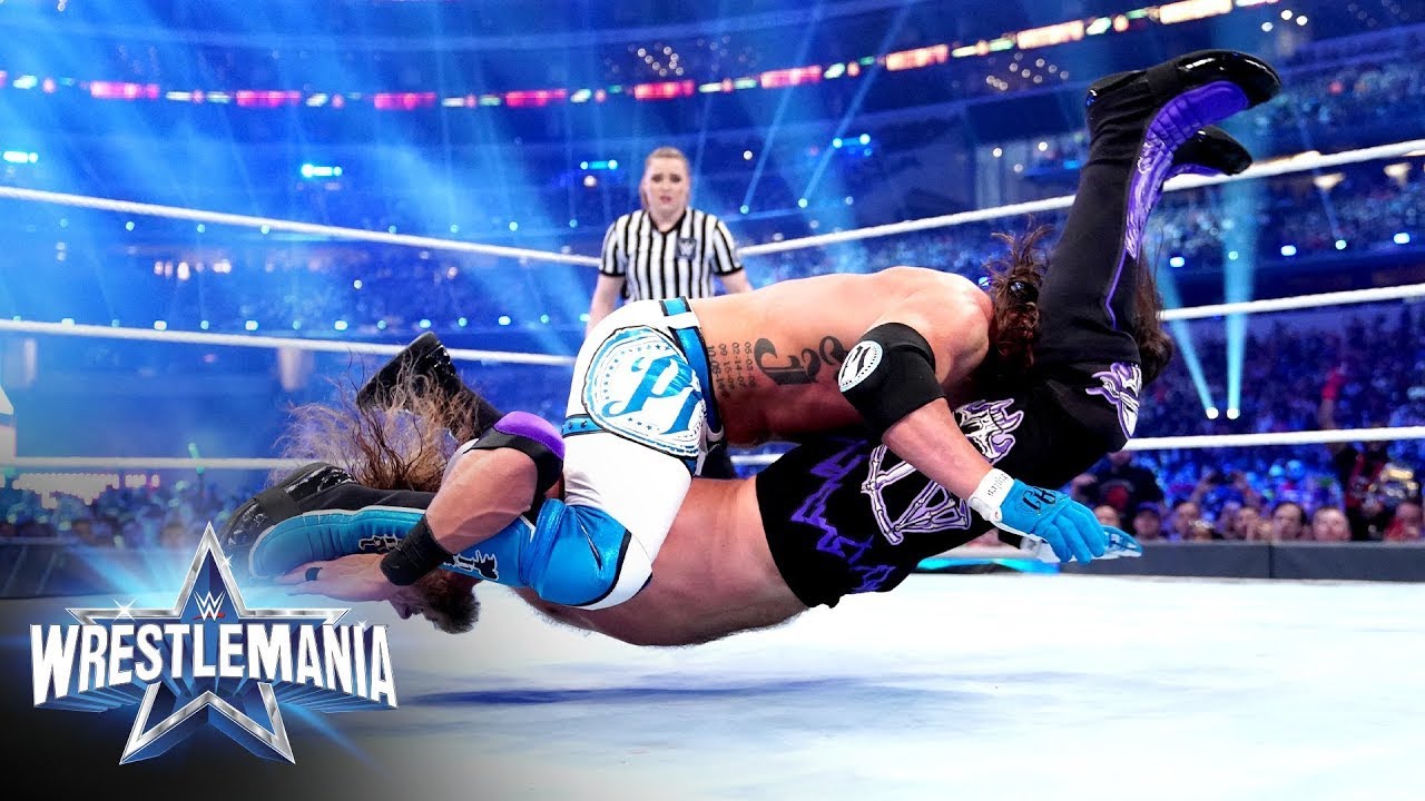 AJ Styles vs Edge WrestleMania 38 #wwe2k23 ##cobrakaigamingytop - YouTube