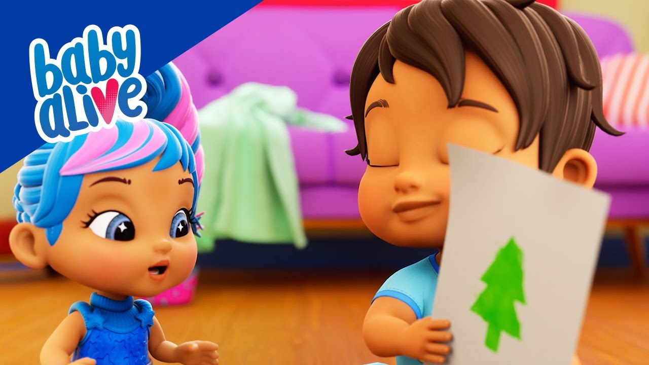 Baby Alive Official ⭐️ STAR BESTIES Save Dolls' Christmas Day 🎄 Kids ...