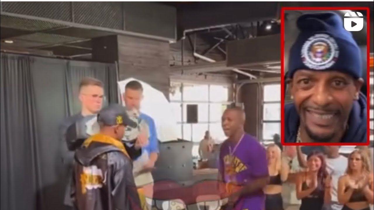 Charleston white mace boxer at weight in , you think it’s real or was ...