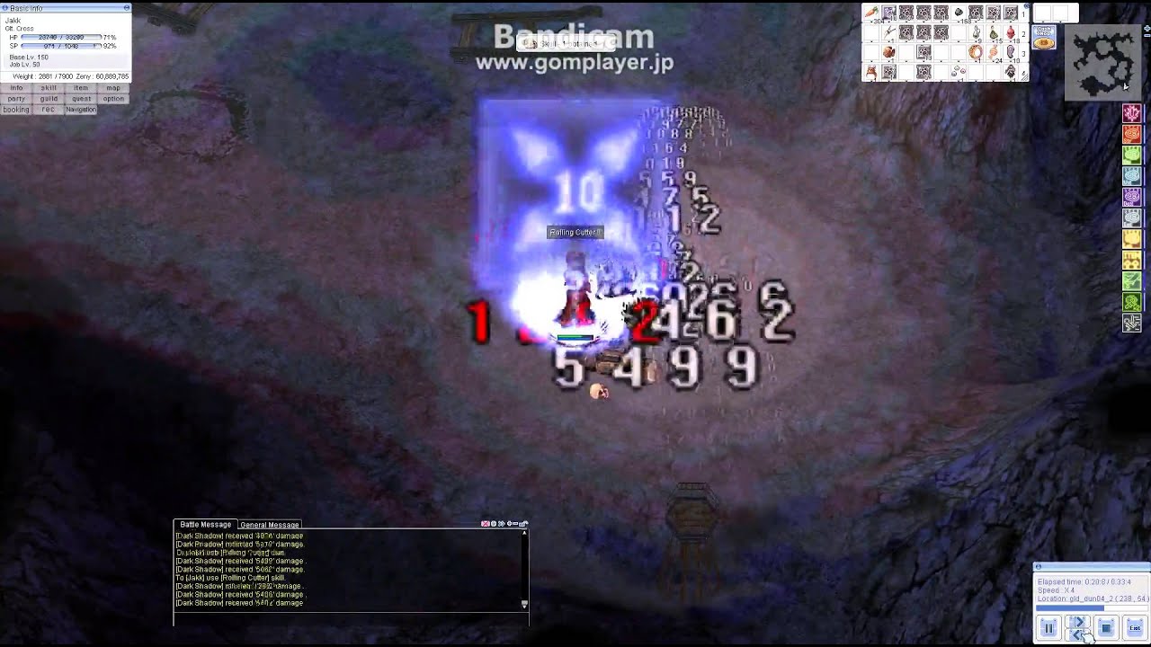 iRO Britoniah Guild Dungeon 2F Black Rosary - YouTube