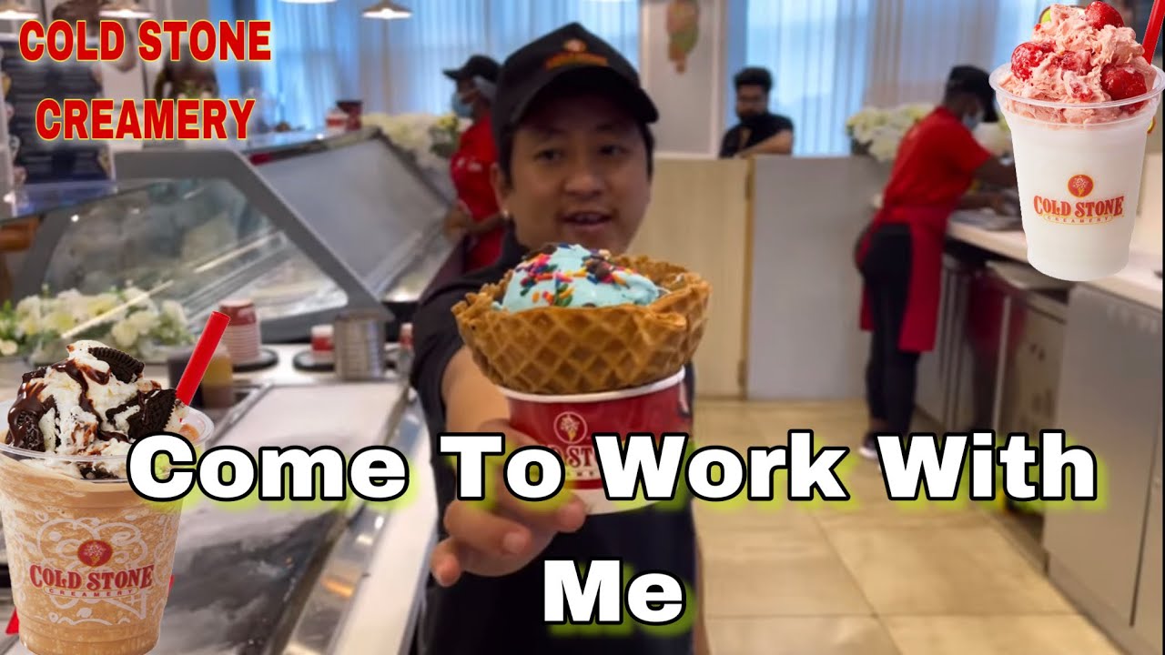 Come To Work With Me || Cold Stone Creamery"Cameroon” (Douala) Vlog ...