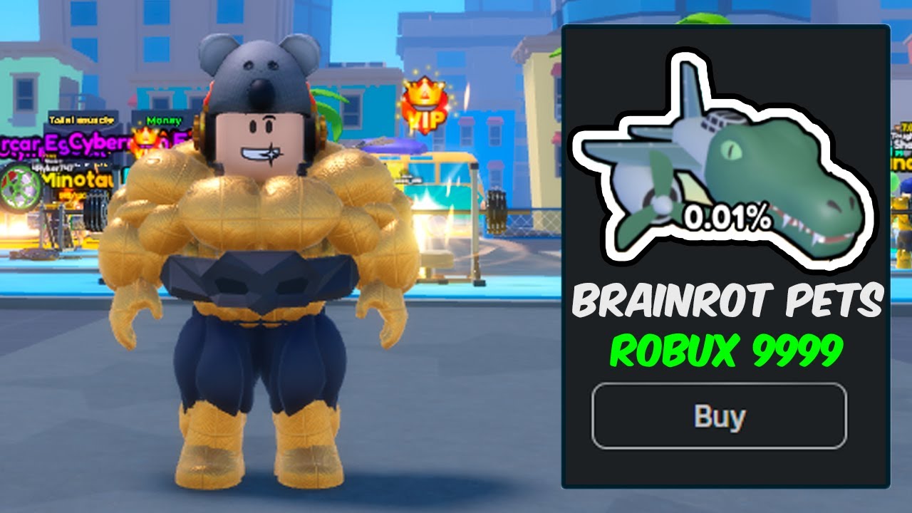I Spent All My ROBUX On Brainrot Eggs in Gym Star Simulator! - YouTube