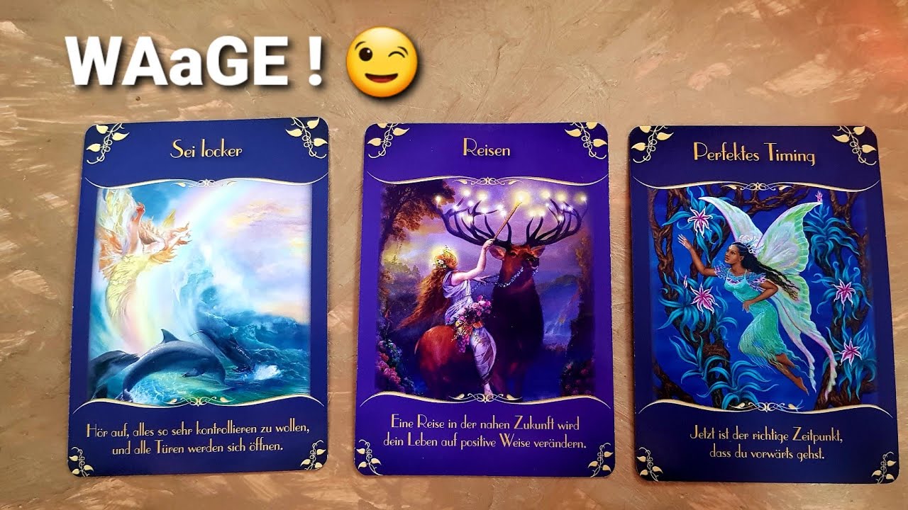 Horoskop für WAAGE Sei locker und alle Türen öffnen sich! - YouTube