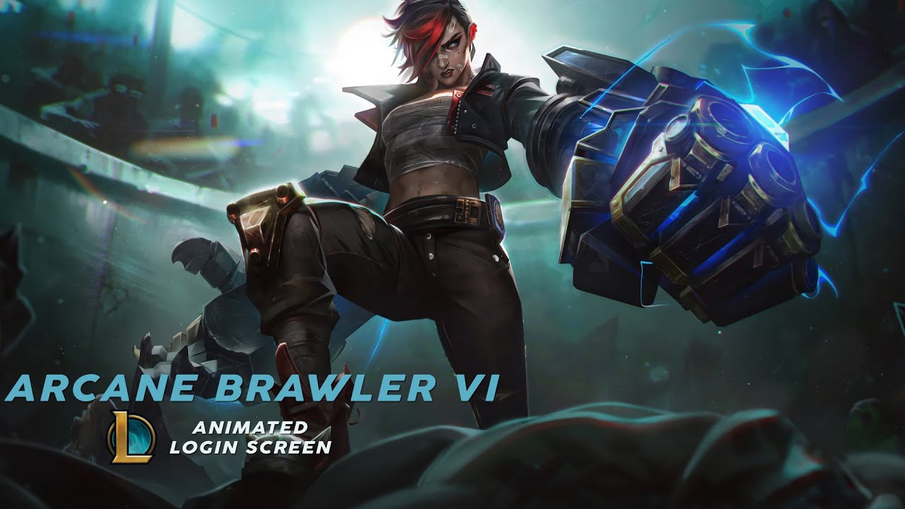 Pit fighter Vi - Legue of Legends [animated login screen] - YouTube