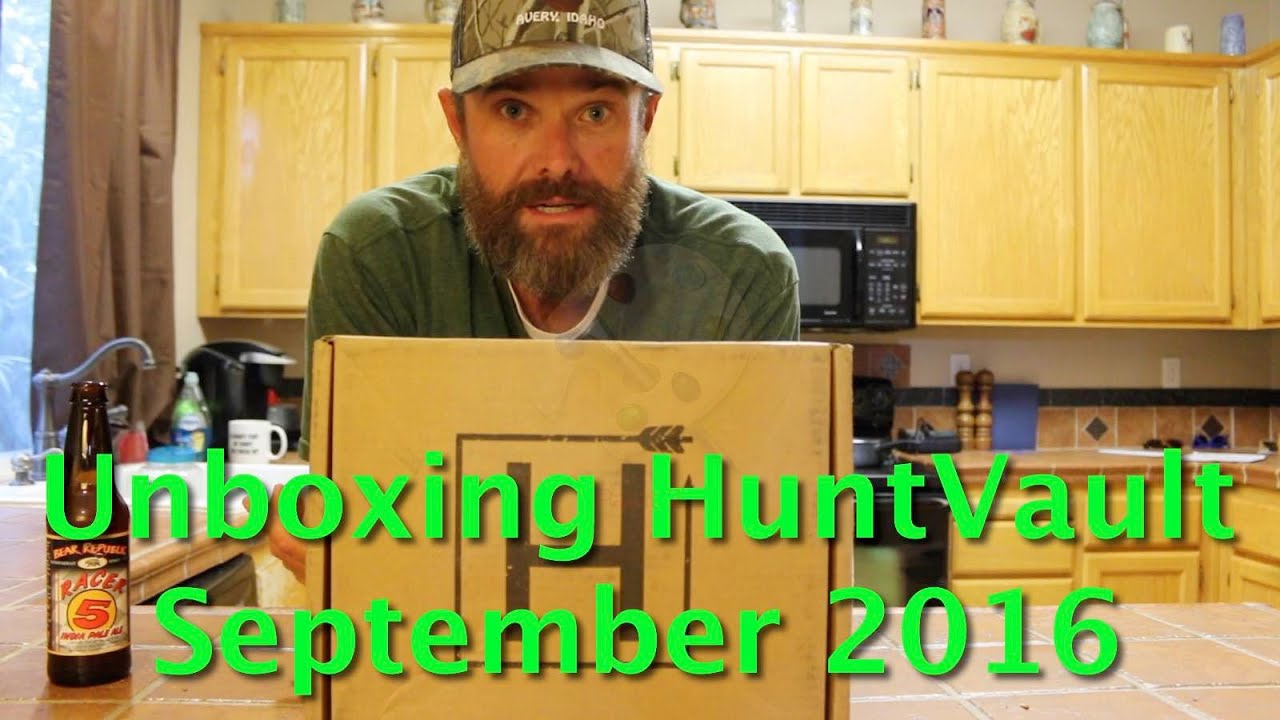 Unboxing Hunt Vault - September 2016 - YouTube