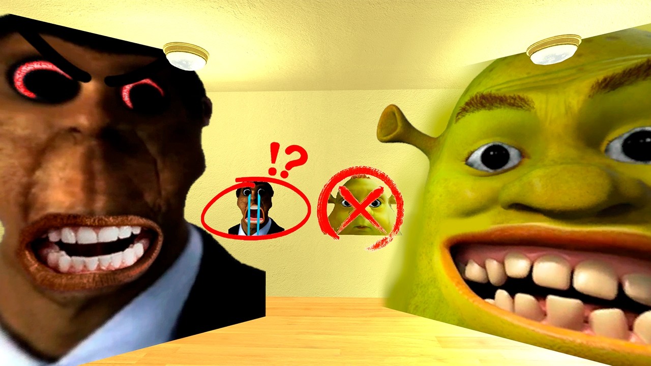 Angry Obunga Lost His Baby Obunga And Shrek Munci Lost His Baby Munci ...