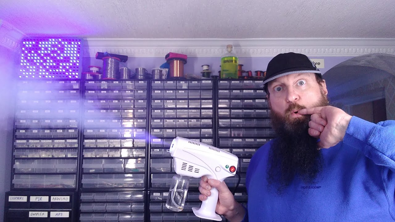 Inside a hazer phaser. - YouTube