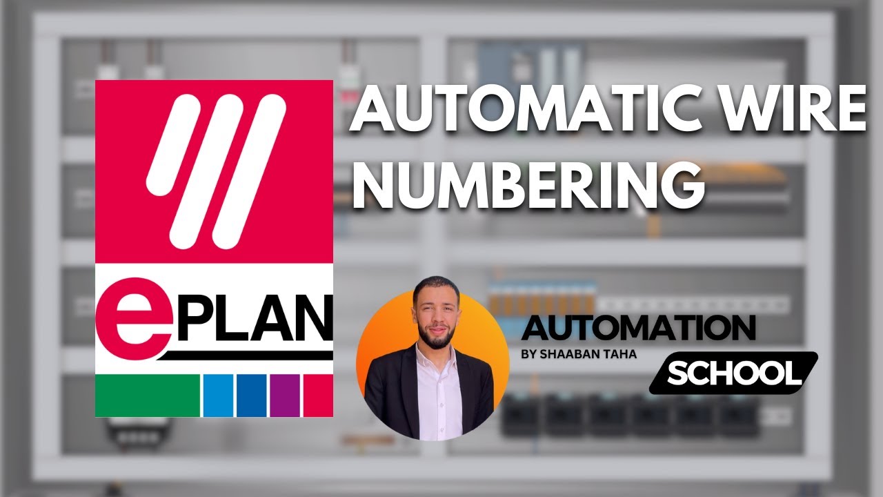 09 | Automatic Wire Numbering | EPLAN Course | Automation School - YouTube