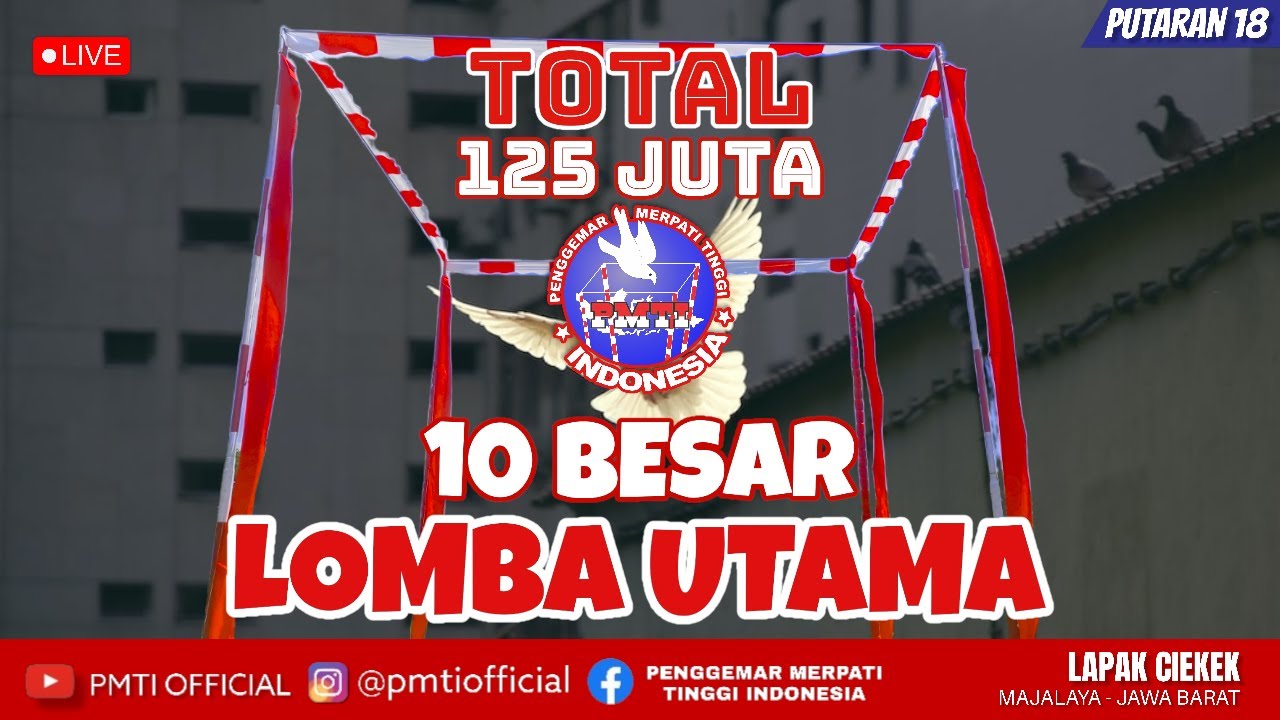 LIVE 10 BESAR LOMNAS PMTI 2022 LAPAK CIEKEK MAJALAYA JAWA BARAT - YouTube