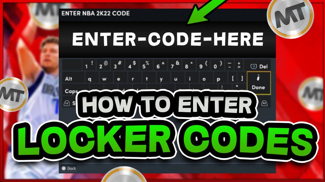 HOW TO Enter LOCKER CODES in NBA2K22 MyTEAM ! + 2 FREE LOCKER CODES ...