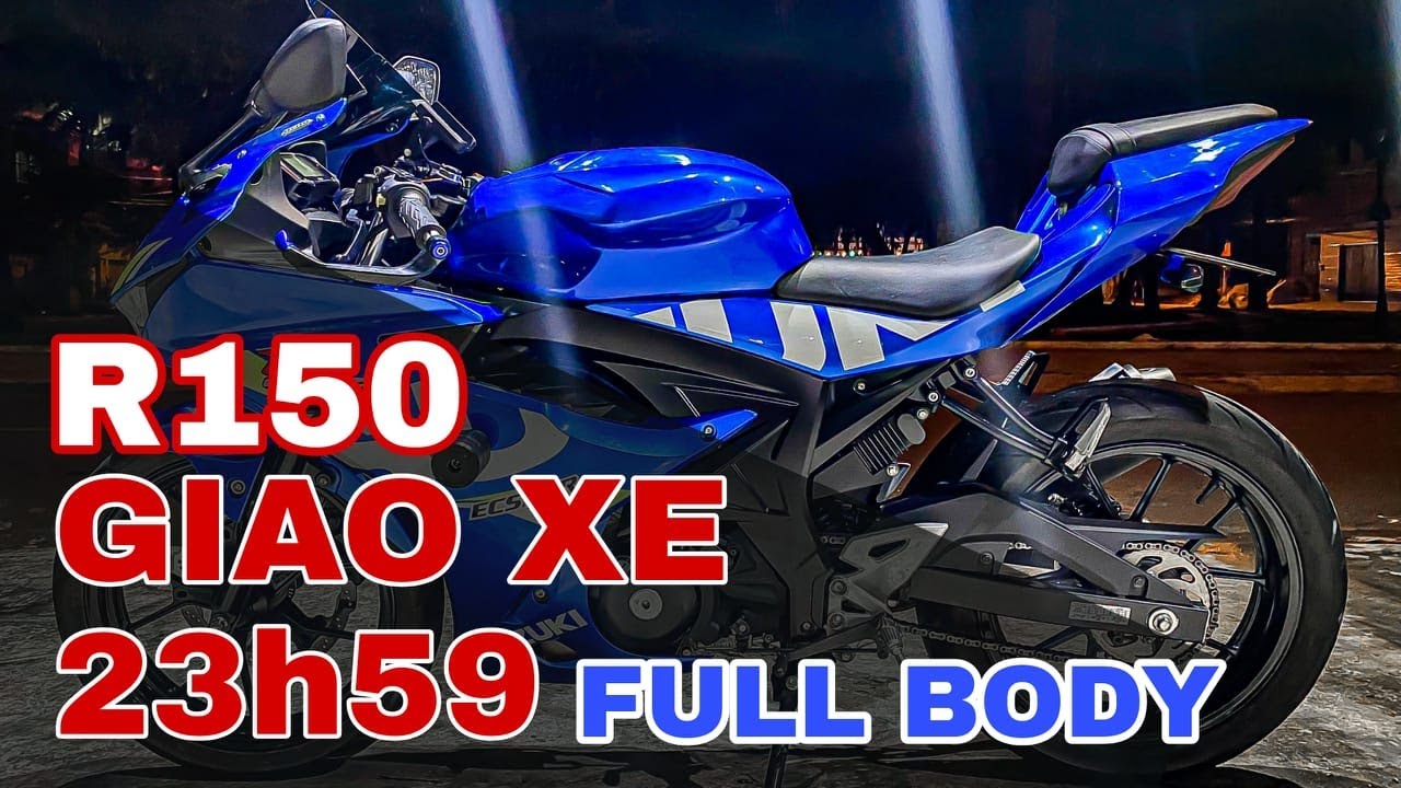 R150 - FULL BODYKIT GIAO LUÔN TRONG ĐÊM - RCS Moto Vlog - YouTube