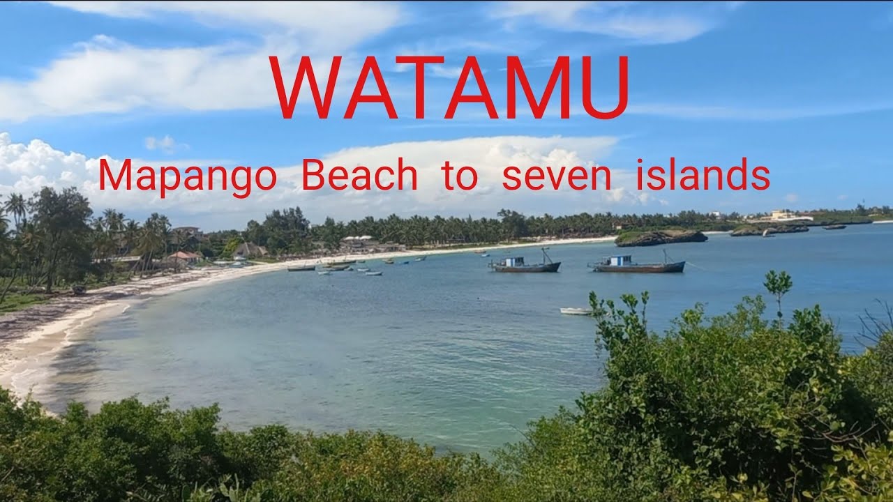 WATAMU-Explore white sandy beach of Mapango to seven islands via ...