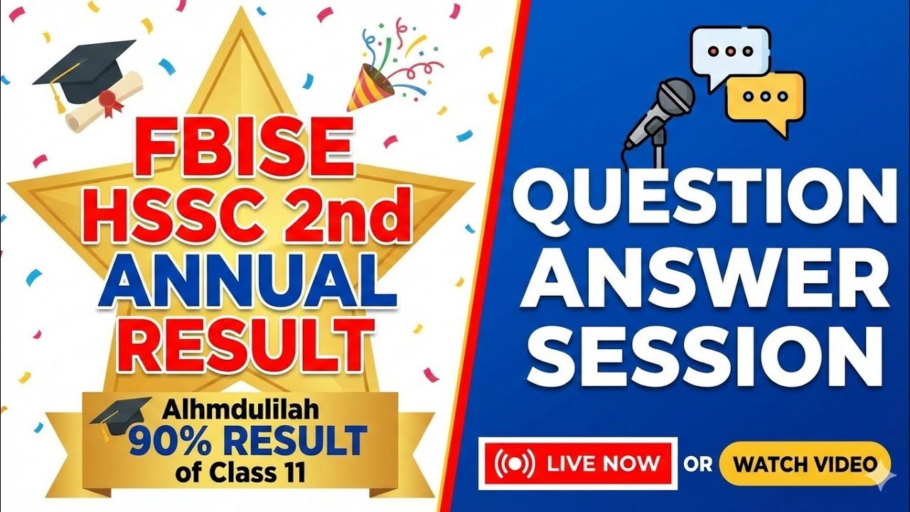 FBISE HSSC 2nd Annual Result • Alhmdulila 90% Result | How to improve ...