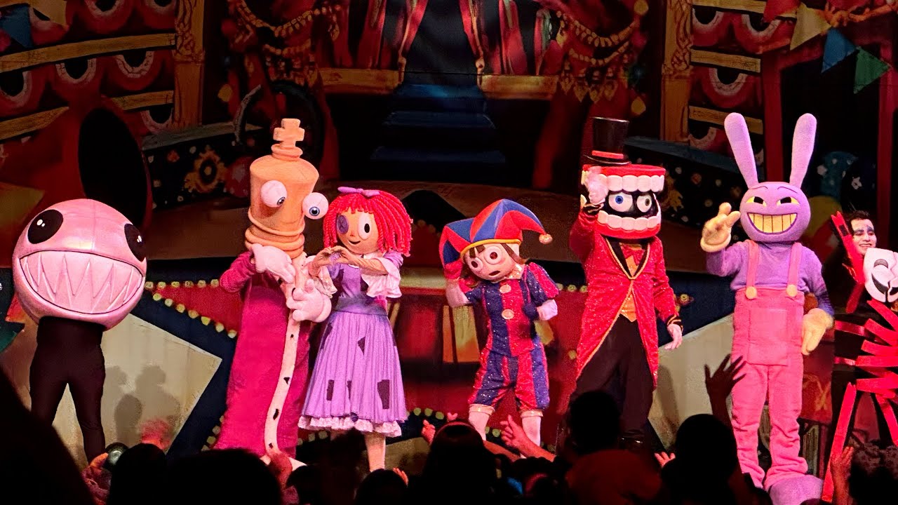 EL ASOMBROSO CIRCO DIGITAL! El show en vivo! - YouTube