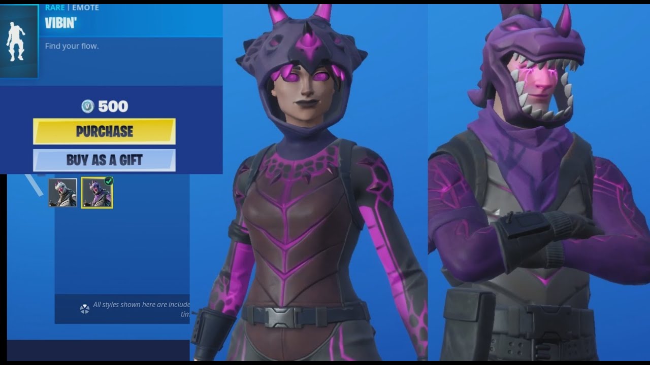 *NEW* DARK SERIES Skins..! | Vibin' Emote and Raven skins! - YouTube