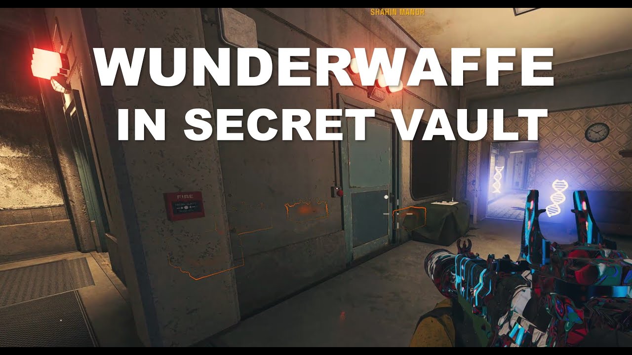 MW3 Zombies - WUNDERWAFFE IN SECRET VAULT : EASTER EGG SOLO GUIDE - YouTube