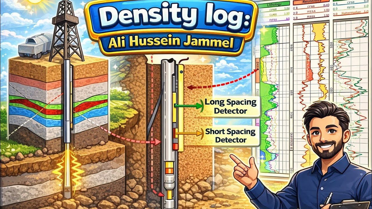 Density log / well logging - YouTube