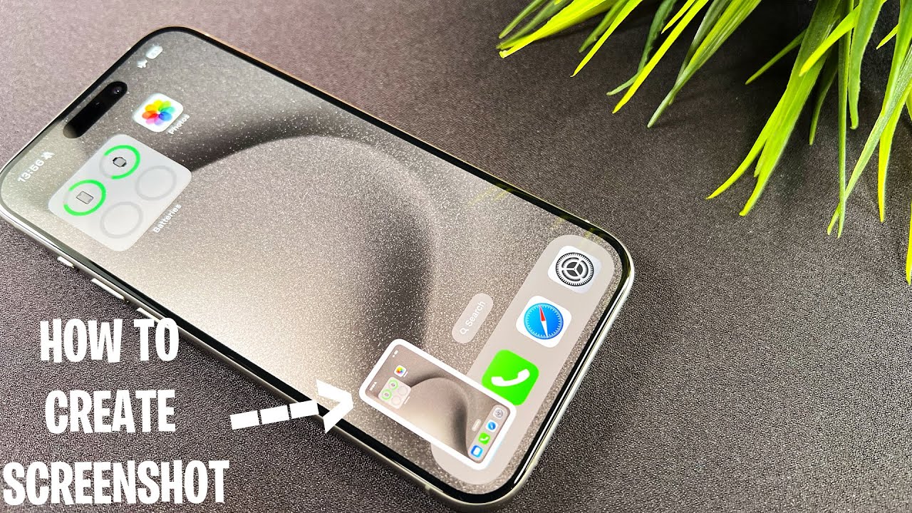 How To Take Screenshot in iPhone 15 Pro - YouTube