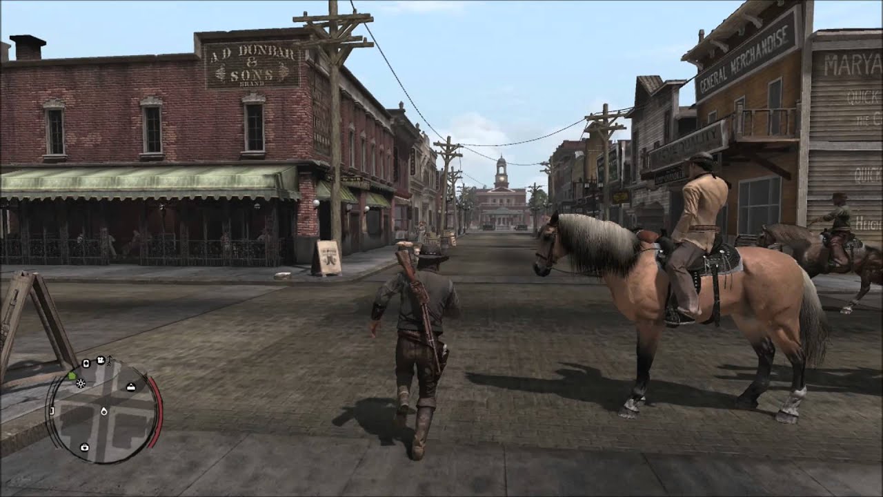 Xbox 360 Walkthrough - Red Dead Redemption - Just Shopping - YouTube