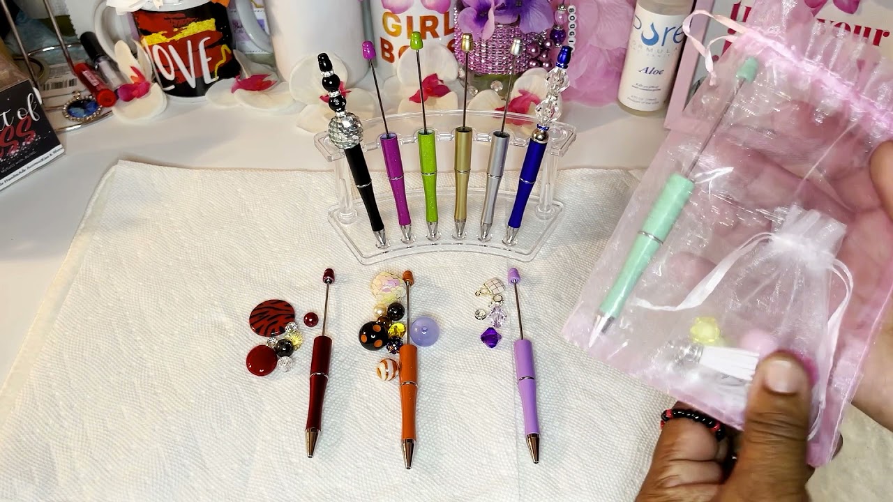BEADED PEN TUTORIAL/PEN KITS/ BEADED PENS/Part 1/By Closet of SaSS ...