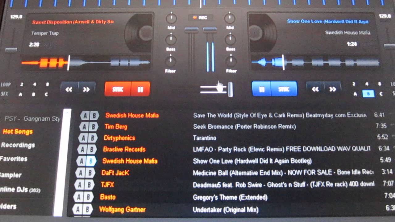 iWebDJ Online DJ Player (by DJ Mario) DEMO - YouTube