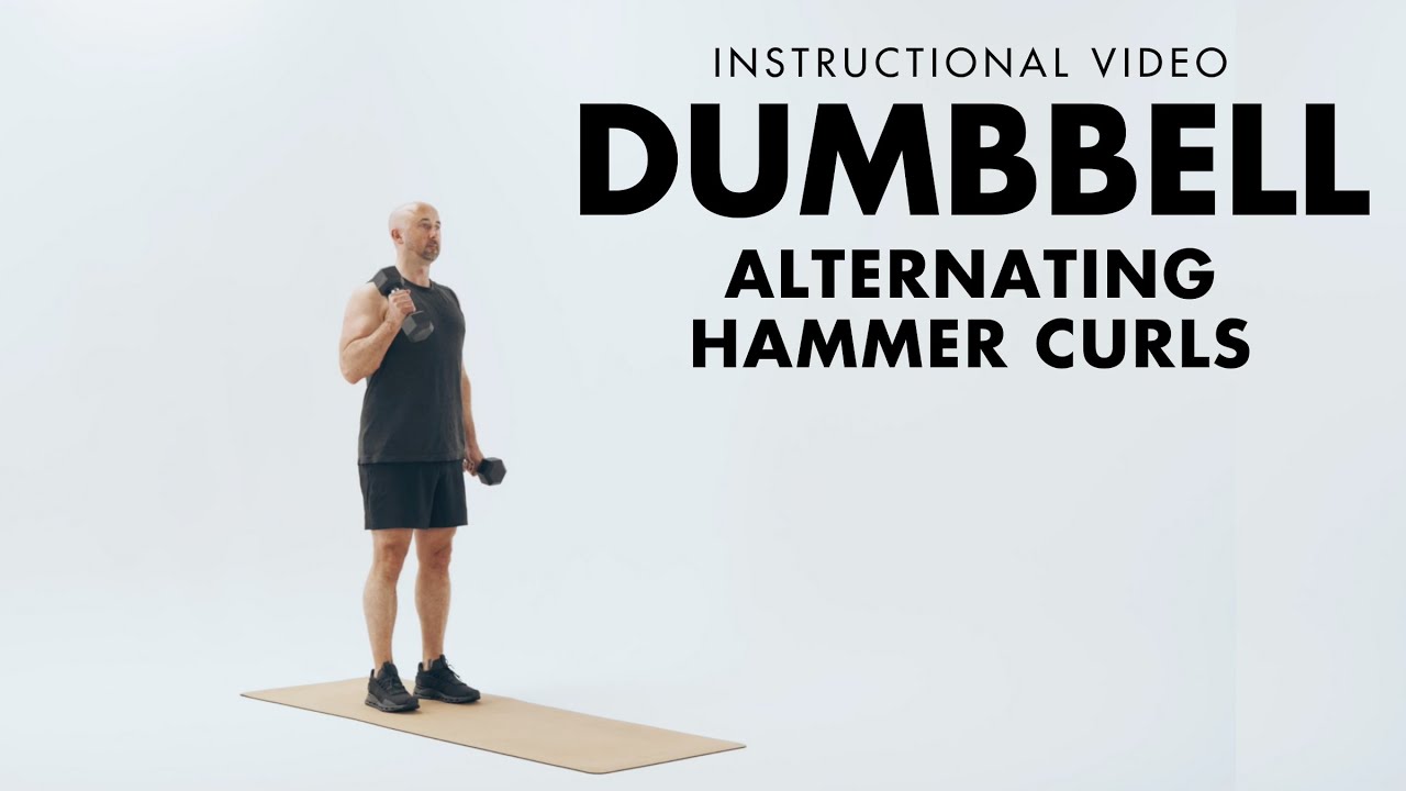 🔥 Dumbbell Alternating Hammer Curls: Build Arm & Grip Strength ...