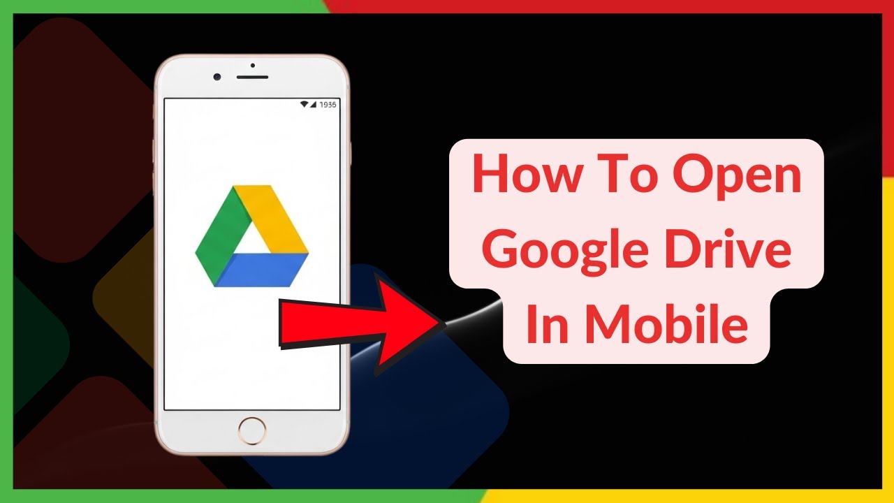 How to Open Google Drive in Mobile | Full Step-by-Step Guide - YouTube