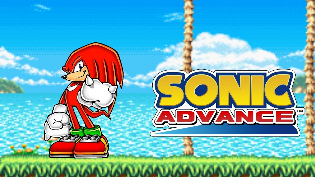 SONIC ADVANCE~(GAME BOY ADVANCE)~KNUCKLES THE ECHIDNA STORY - YouTube