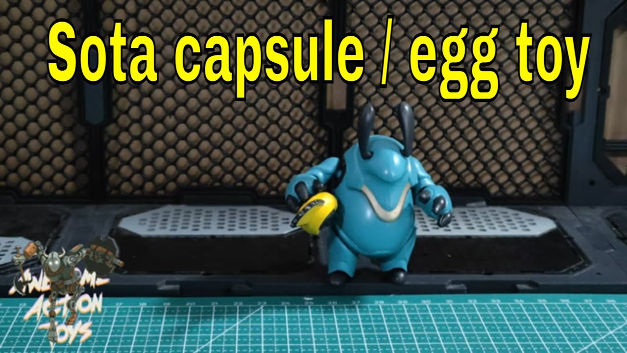 Sota cute Android with chainsaw capsule / egg toy. Loads of multi scale ...