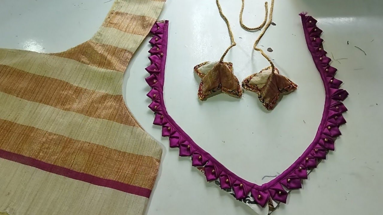 Stylish Blouse design cutting and stitchin।। - YouTube