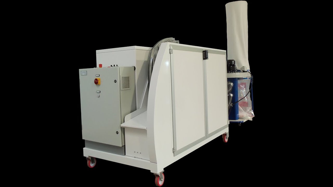 Video ECO YT automatic finish brush machine - YouTube