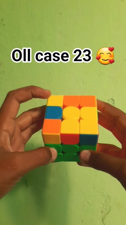 Oll case 23 ☺️learn without algorithm @Abhinavtechnical2011 #viral # ...