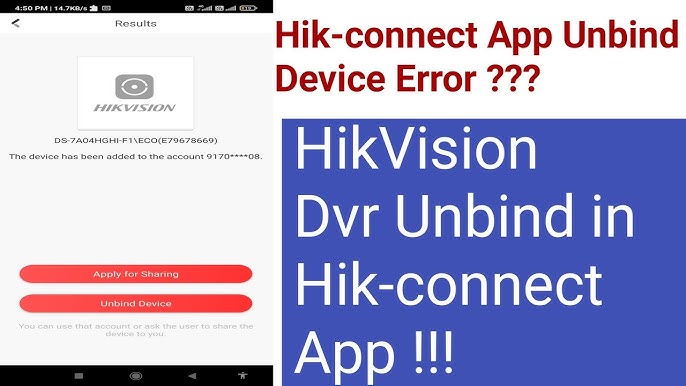 How To Unbind Hikvision Device With Sadp Tool Youtube Hikvision 8