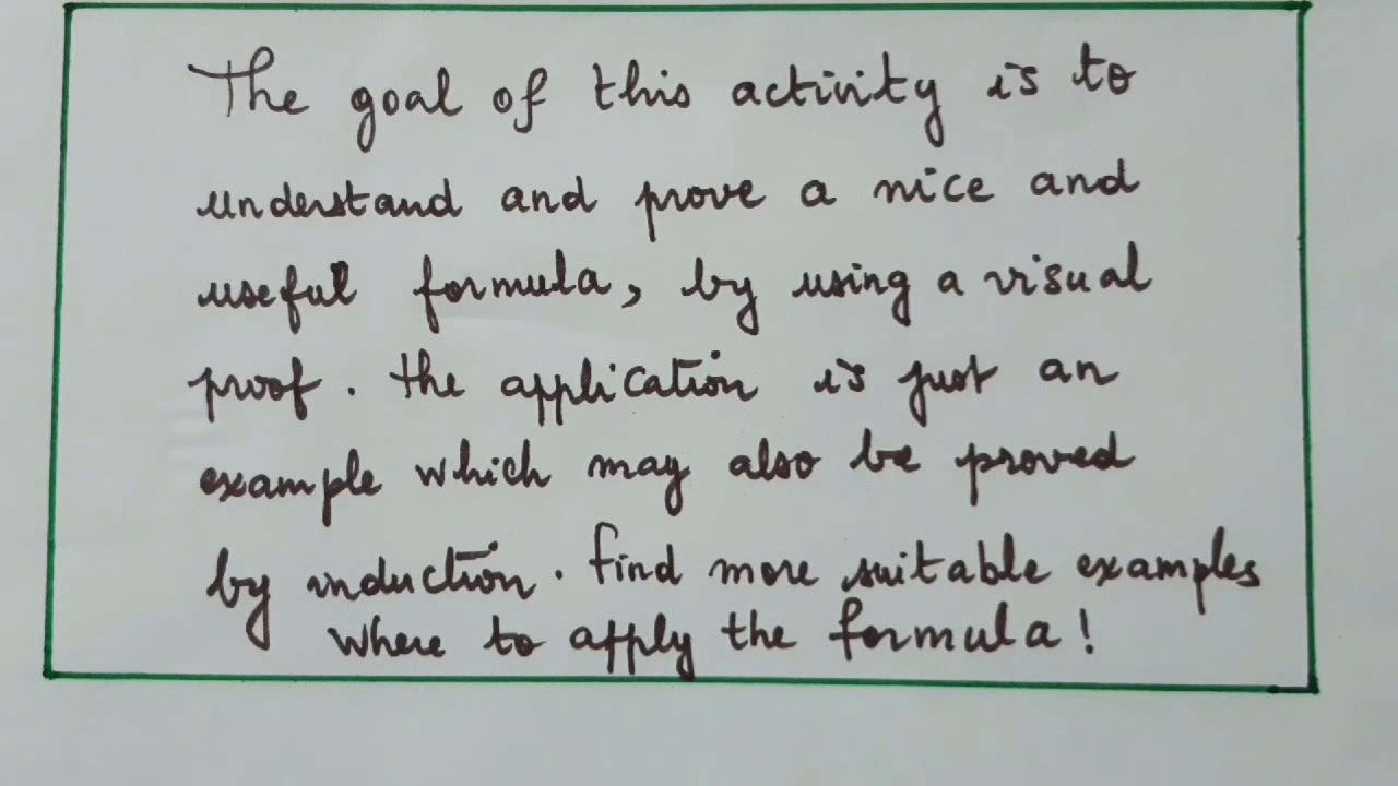 Double summation formula #maths - YouTube