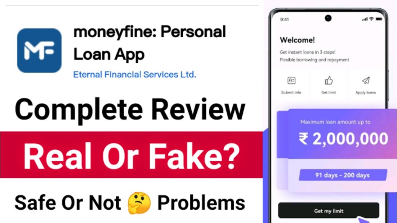 MoneyFine Loan App Review 2024 Real Or Fake 🤔 Money Fine Loan Repayment ...