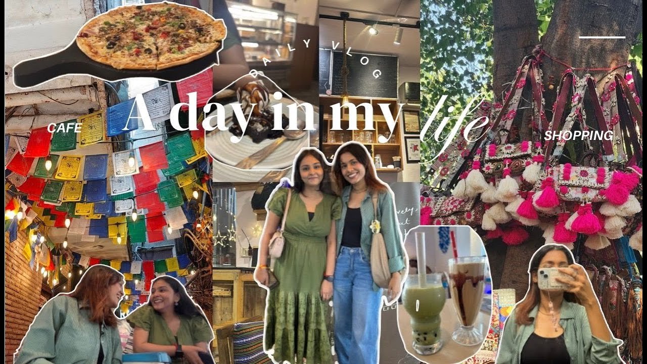 Vlog: 🌸day out with best friend! | MKT, shopping at janpath 🌸 ️| Rinki ...