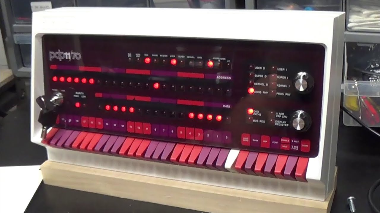 Assembling the PiDP-11/70 Kit - YouTube