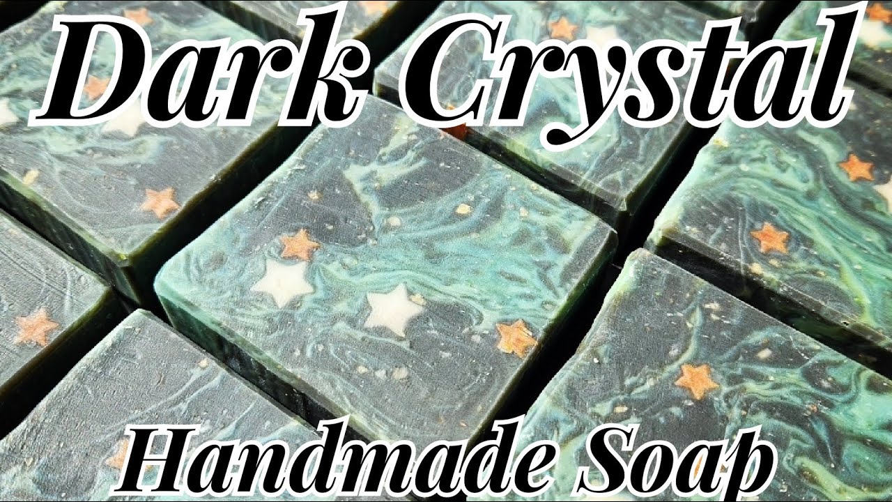 DIY Soap Design! - Dark Crystal Handmade Soap - How It's Made ...