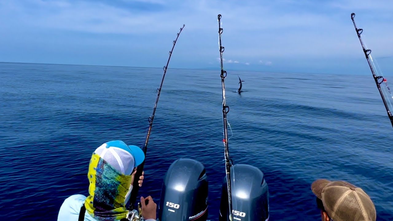 Trolling for Billfish in Costa Rica - YouTube