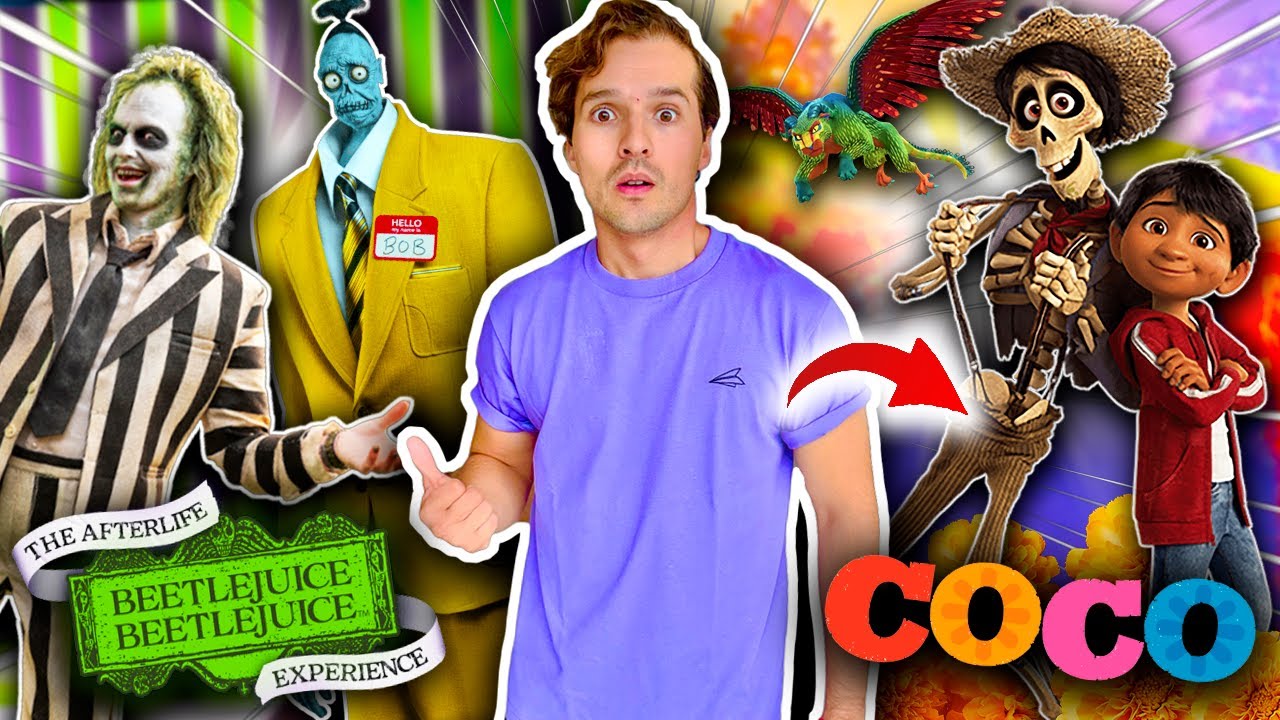 ASI ES HALLOWEN EN DISNEY 2024 !! (OOGIE BOOGIE, Beetlejuice, COCO ...