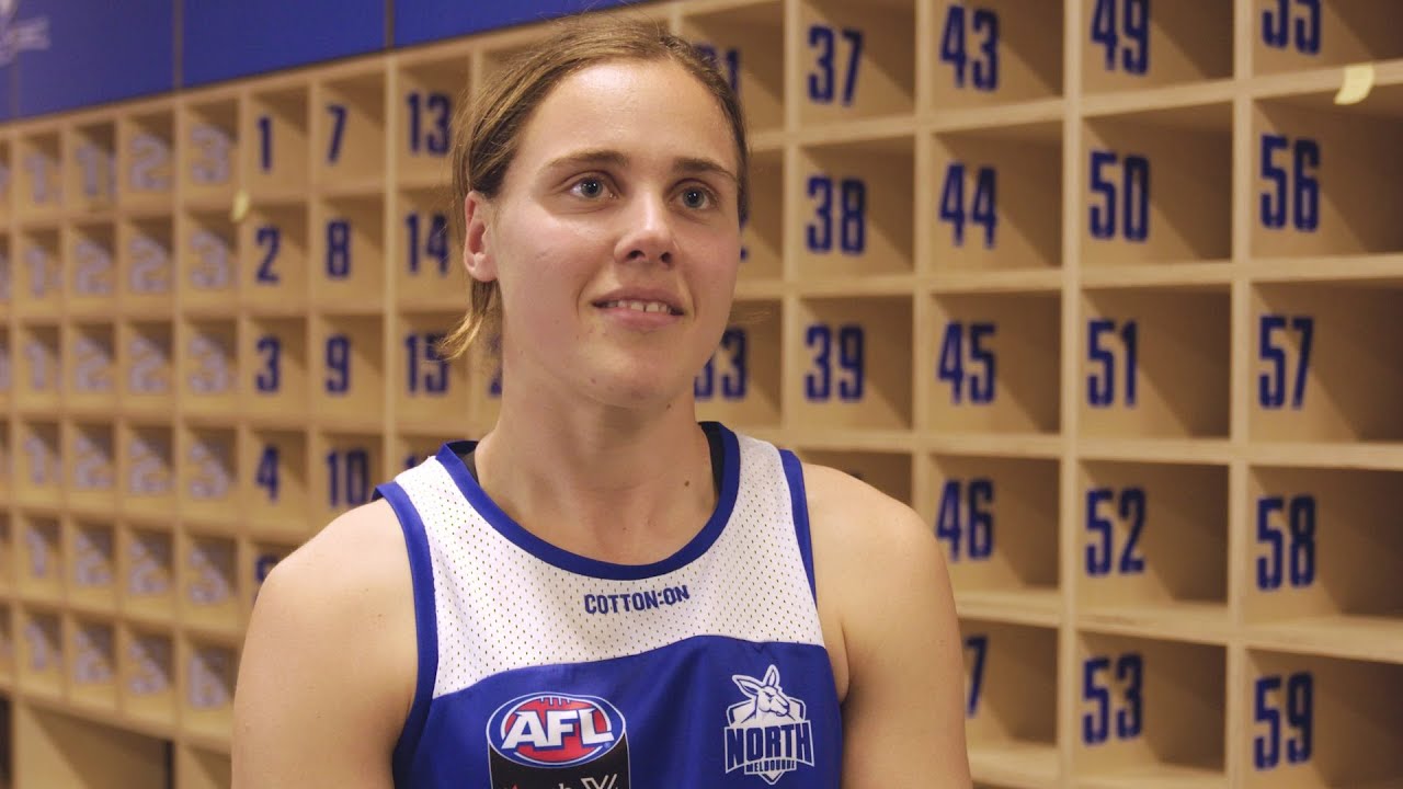 AFLW: Jasmine Garner interview (October 26, 2021) - YouTube