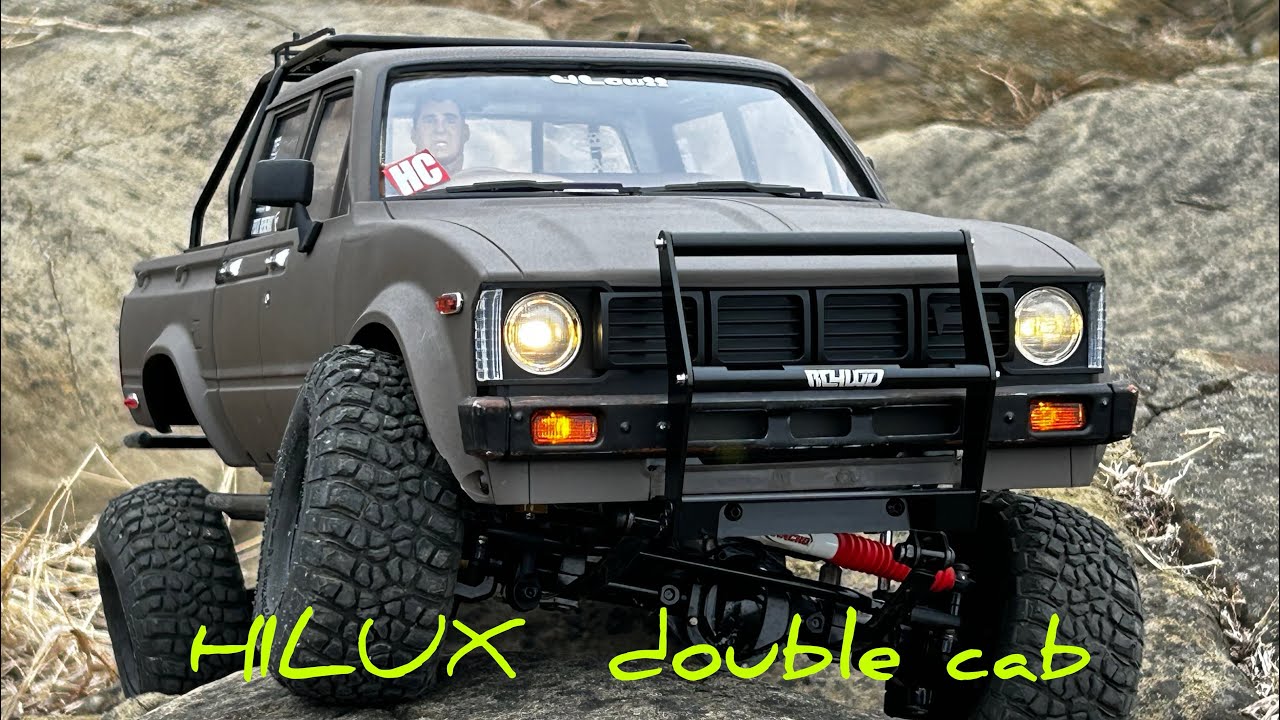 RC4WD Trail finder2 TOYOTA HILUX doublecab 4low!! - YouTube