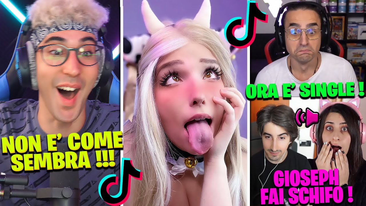GIOSEPH SCOPERTO dalla SUA RAGAZZA nella REACTION alle GIRL GAMER su ...