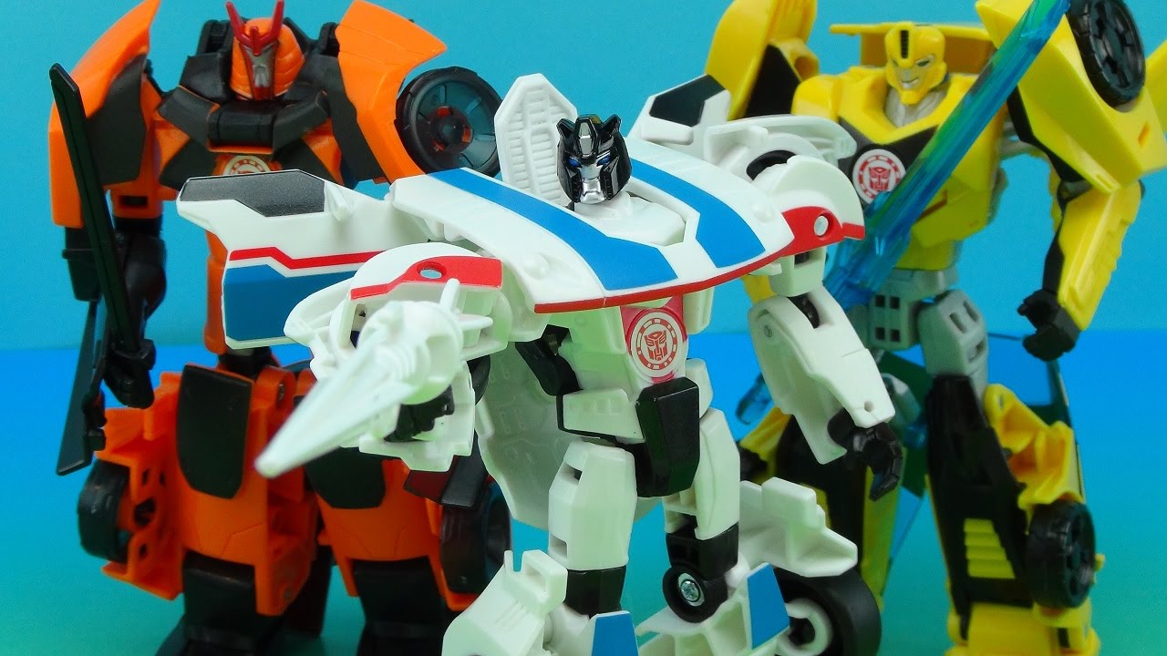 TRANSFORMERS JAZZ ROBOTS IN DISGUISE WARRIOR CLASS TOY REVIEW - YouTube